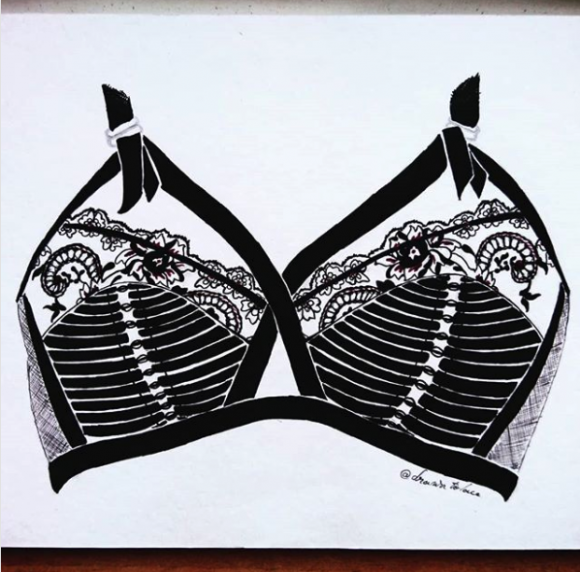 5 Lingerie Illustrators to Follow on Instagram | The Lingerie Addict